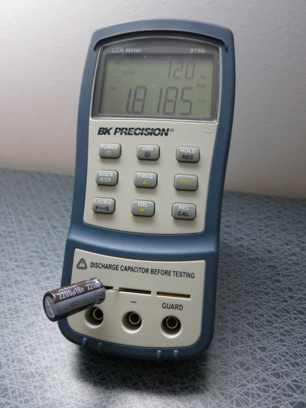 Fixing a broken BK Precision 879b LCR meter