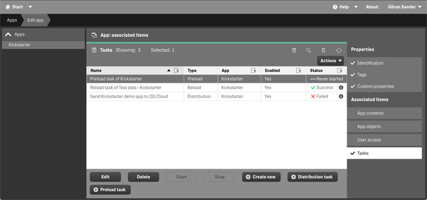 Built-in cache warming in Qlik Sense - first impressions